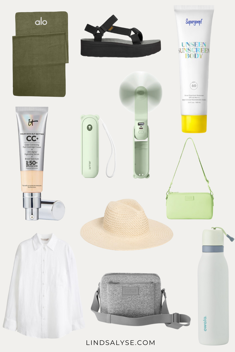 My Top 10 Essentials for Summer Travel - Linds Alyse